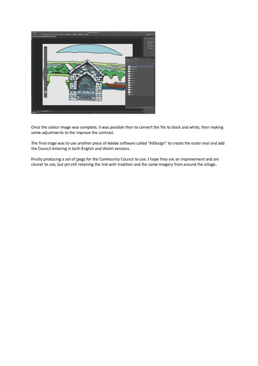 Our New Logo - Llangattock Community Council